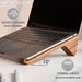 Wooden Laptop Riser for Desk, Wood Laptop Stand, MacBook Stand, Laptop ...
