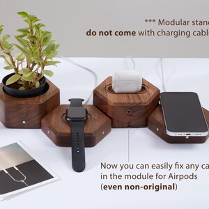 3 in 1 Charging Dock for Apple Devices Home Office Desk - Etsy