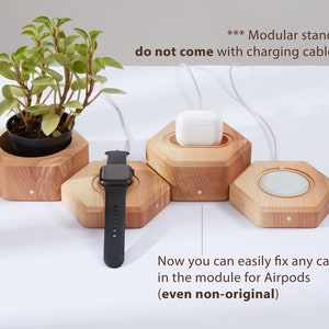 3 in 1 Charging Dock for Apple Devices Home Office Desk - Etsy