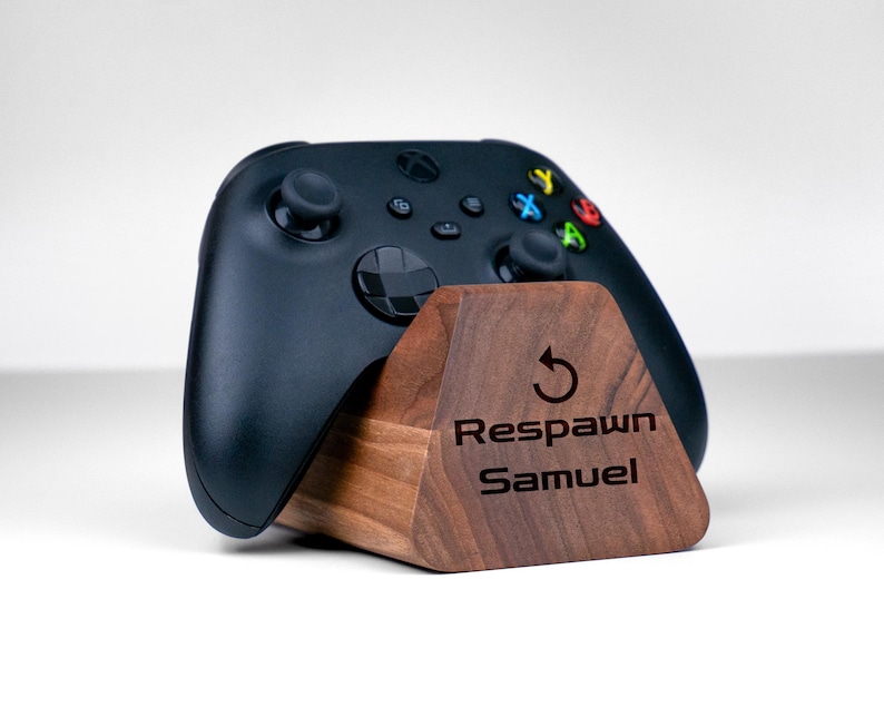 Personalized Controller Stand – Xbox Custom Gamer Gift, Wooden Gamepad ...