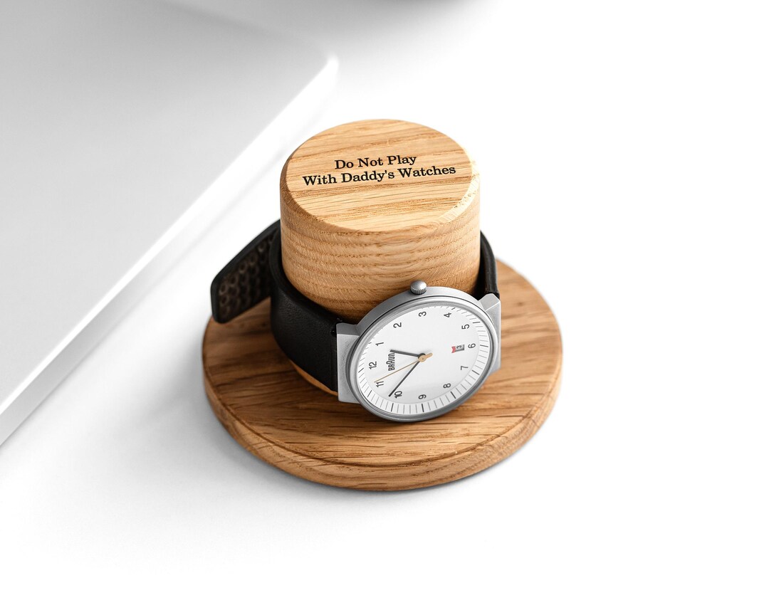Personalized Watch Holder for Men Hexagon Watch Stand - Etsy