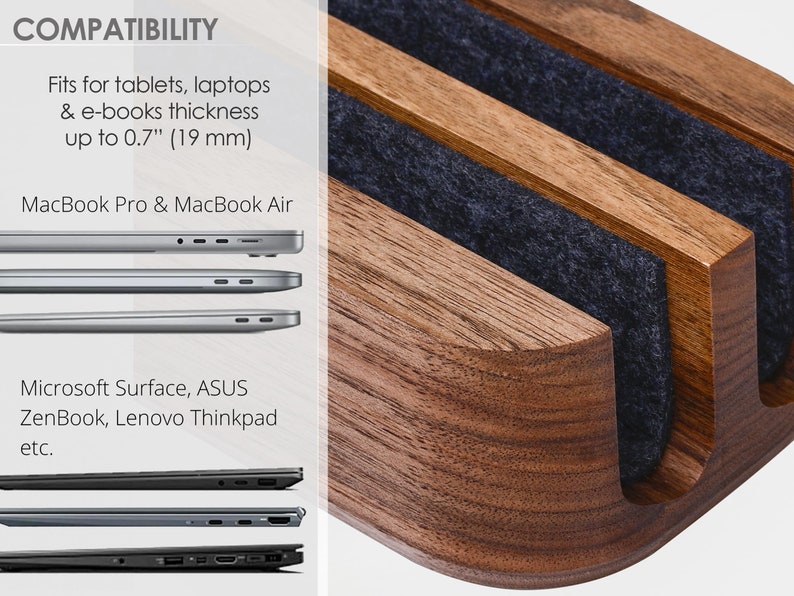 Multiple Laptop Docking Station Multiple Laptop Stand - Etsy