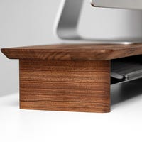 Wood Monitor Stand - Etsy