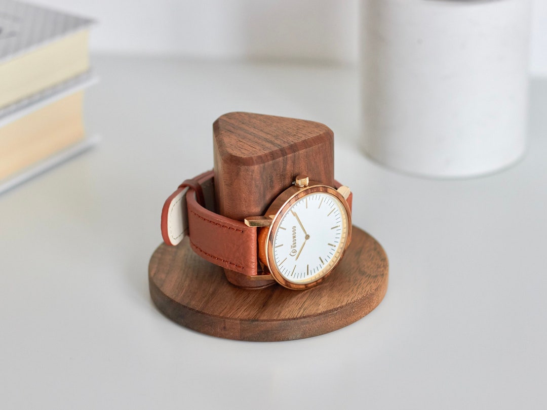 Triangle Watch Stand, Watch Holder, Mens Watch Organizer, Watch Display ...