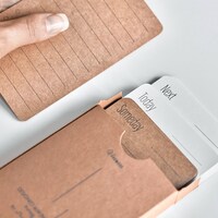 Vintage Index Card Filing Box - Etsy