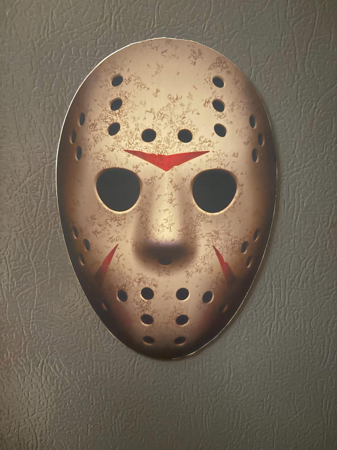 Jason Voorhees Friday the 13th Car Magnet (approx 7 by 4 1/2 Inches) - Etsy
