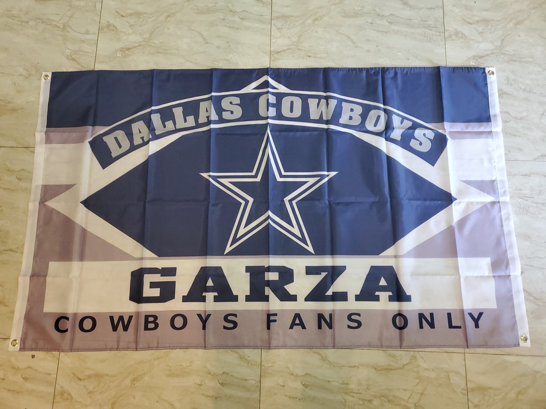 GARZA Cowboys Banner - Etsy