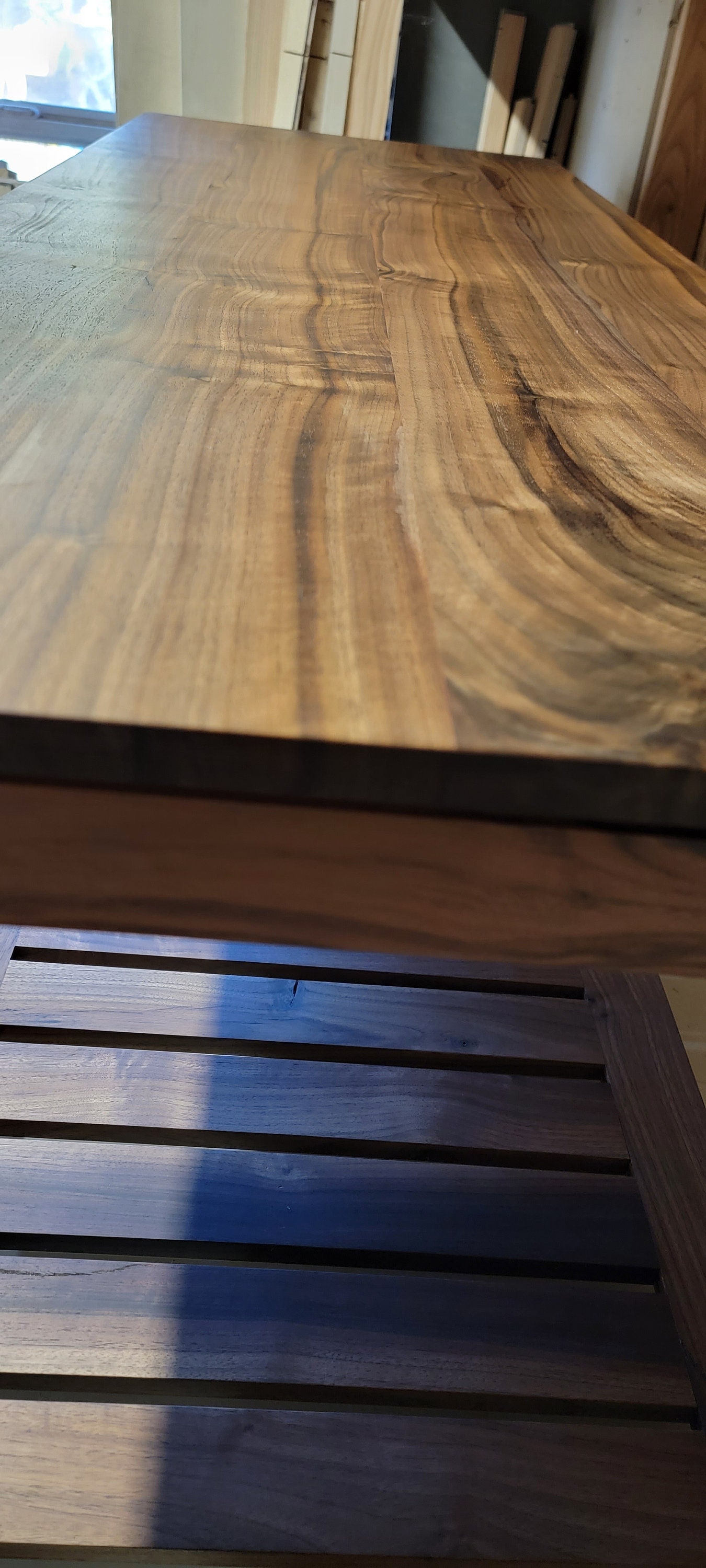 Solid Black Walnut Coffee Table - Etsy
