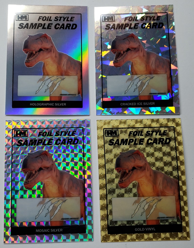 Custom Holographic Foil Trading Card (baseball's Future) - Etsy