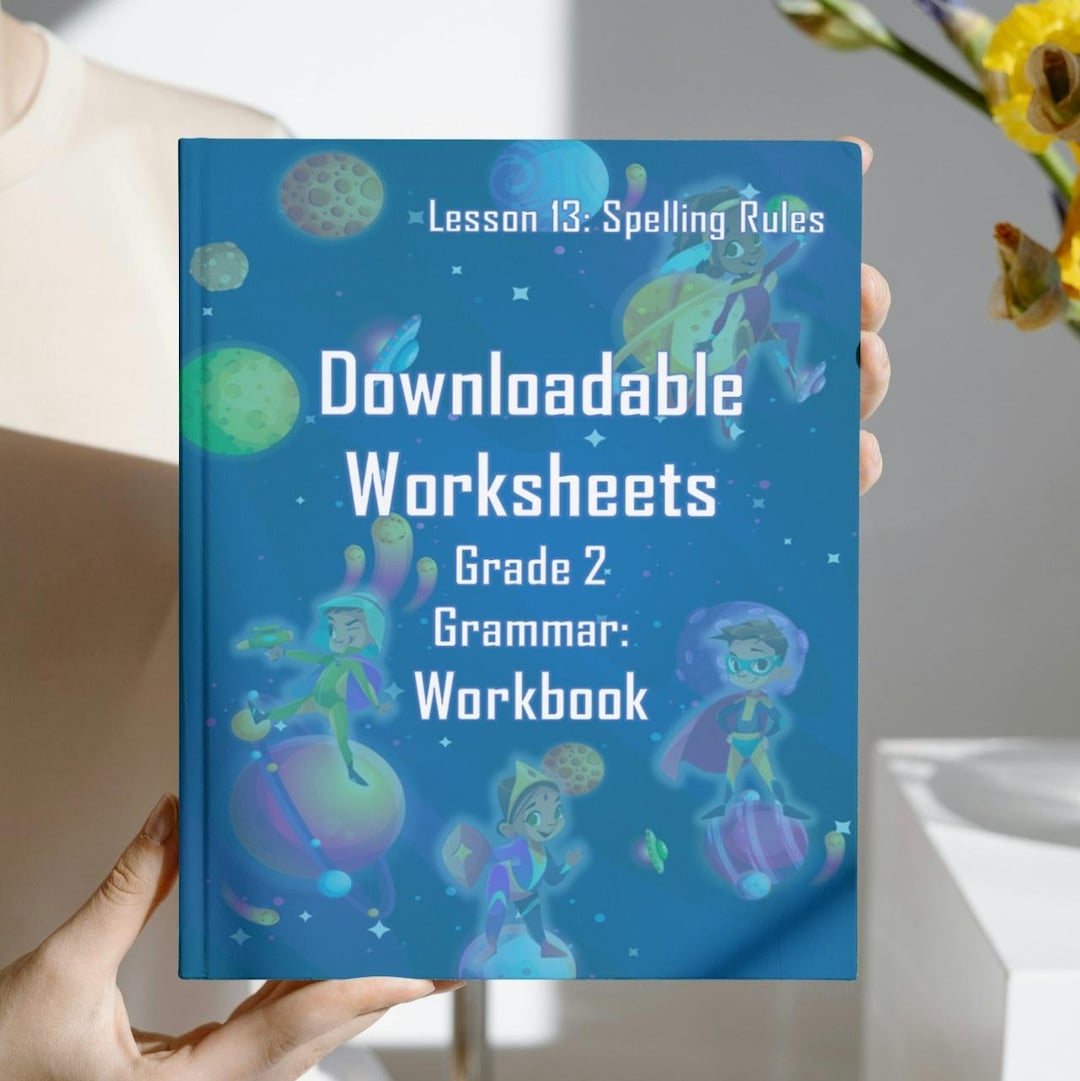 SPELLING RULES Worksheets, Grammar Practice for 2nd Grade Sheets, ELA ...