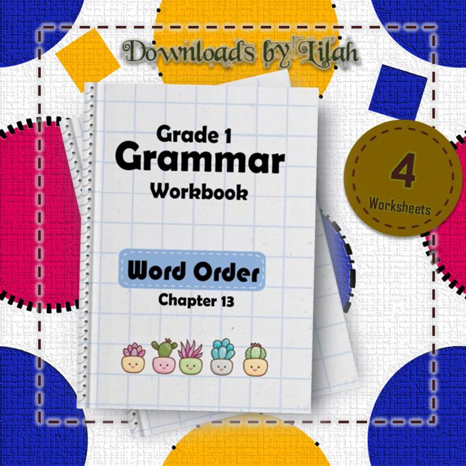 WORD ORDER GRAMMAR Worksheets, 1st Grade Letter Tracing, Printable ...