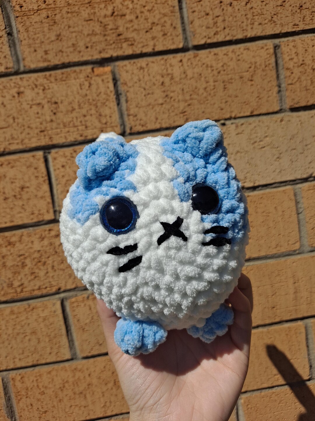 Blue Loaf Cat Plushie - Ready to Ship! - Etsy