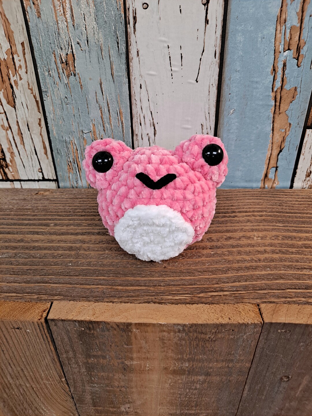 Fuschia Bob the Blob Frog Plushie - Etsy