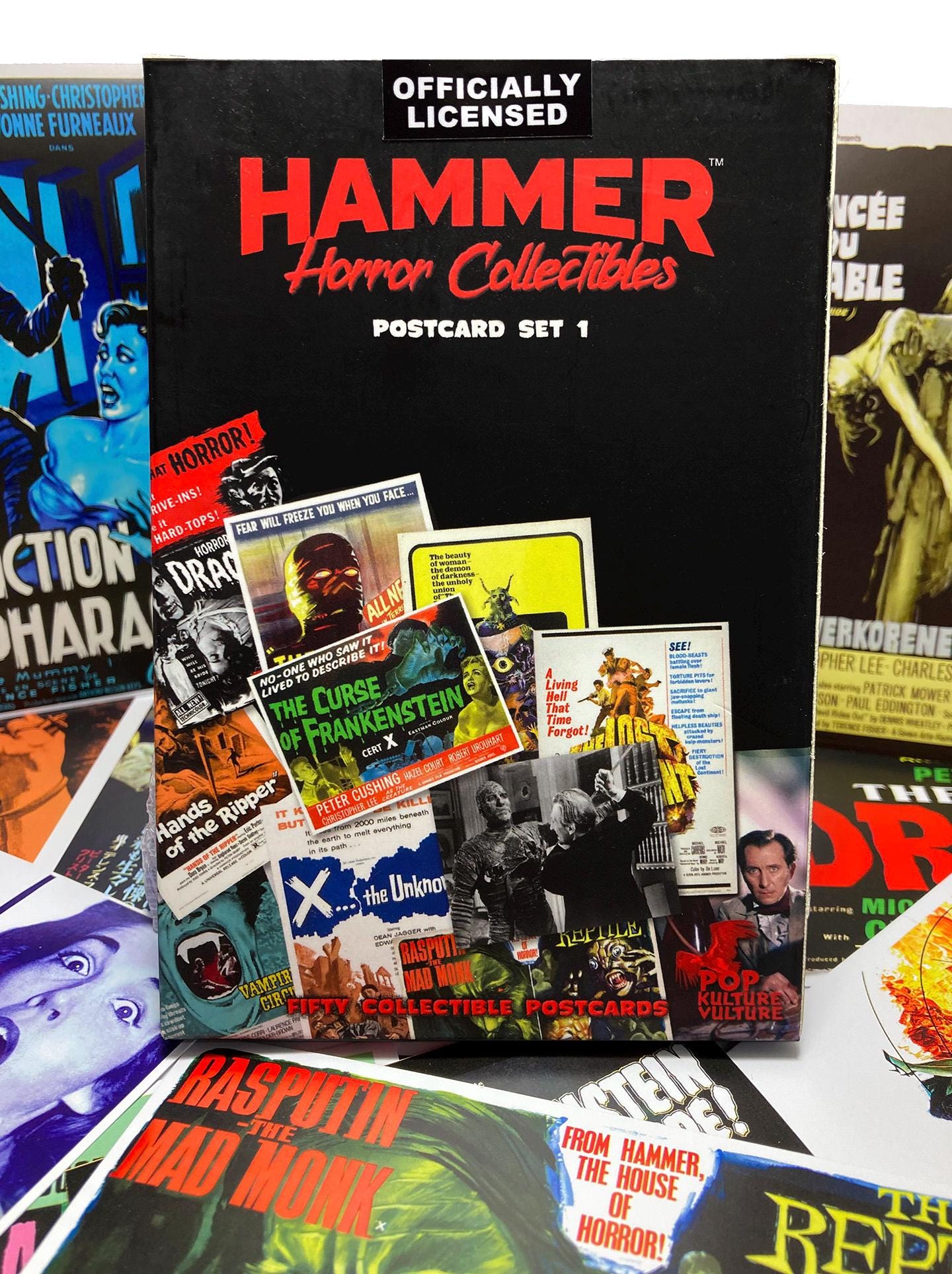 Hammer Horror Postcard Set 1 - Etsy