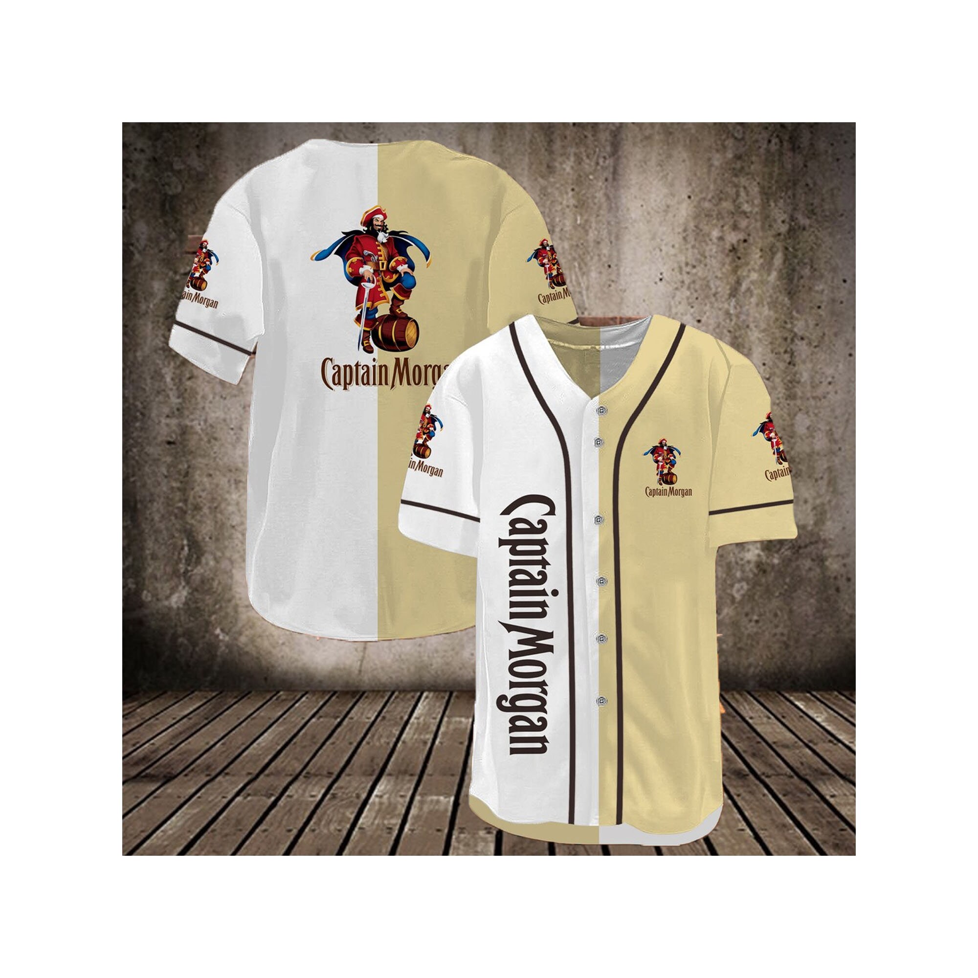 Captain Morgan Baseball Jersey, Captain Morgan sold by ChaZhan | SKU ...
