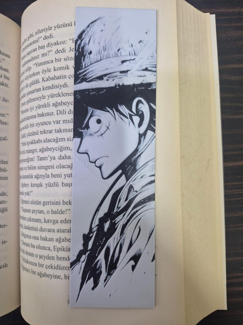 Monkey D. Luffy Book Mark STL - Etsy