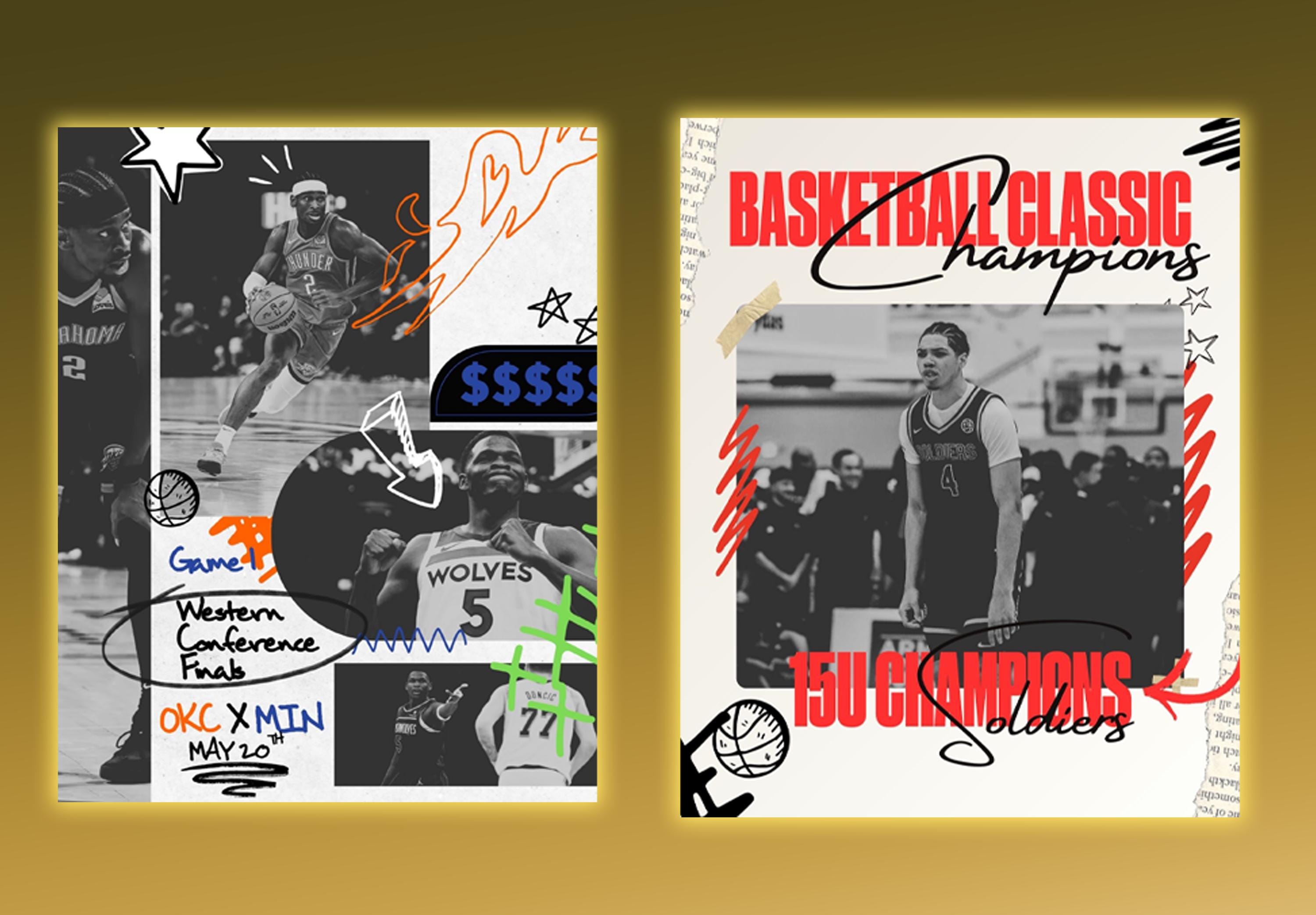 Sports Canva Templates Bundle: Gameday Graphics for Instagram (digital ...
