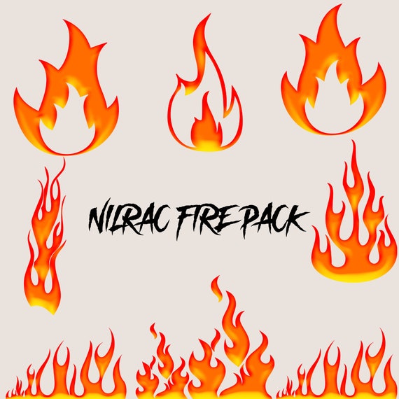 Fire Png Pack - Etsy