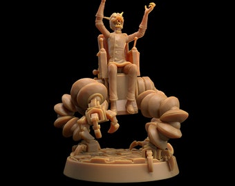 Mad Scientist the Dr. and Lab Props Miniature 3D Resin Printed 28-32mm ...