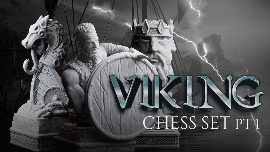 Viking Chess Set - Etsy