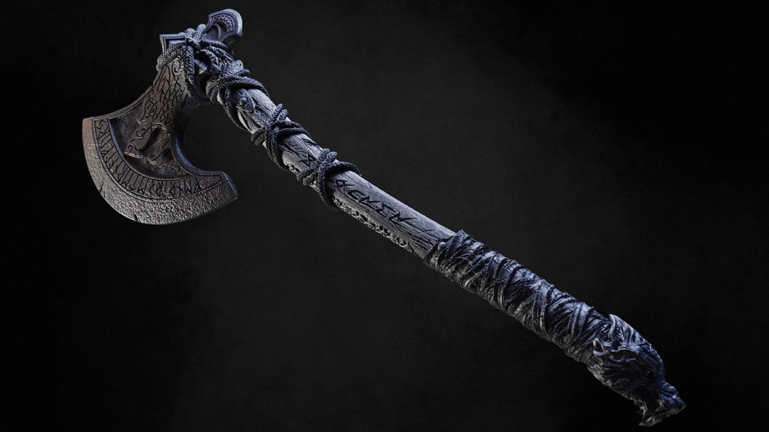 Fenrir, Hand Axe Prop - Etsy