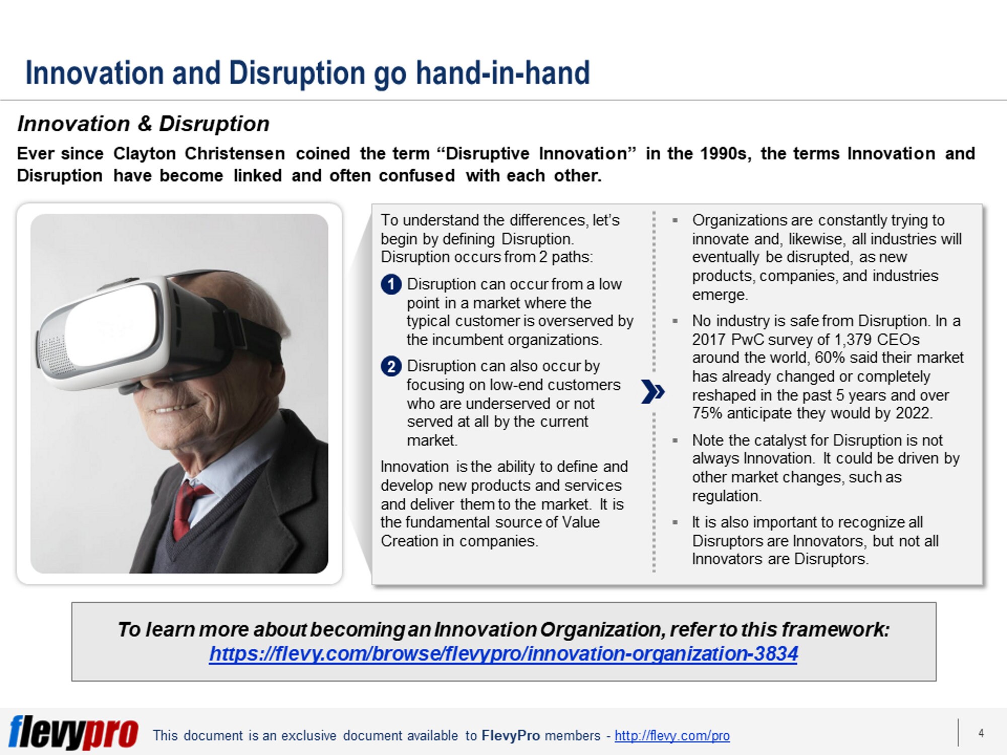 Business Framework: Stages of Disruption - Etsy