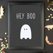 Hey Boo || Halloween Decor || Printable Wall Art - Etsy