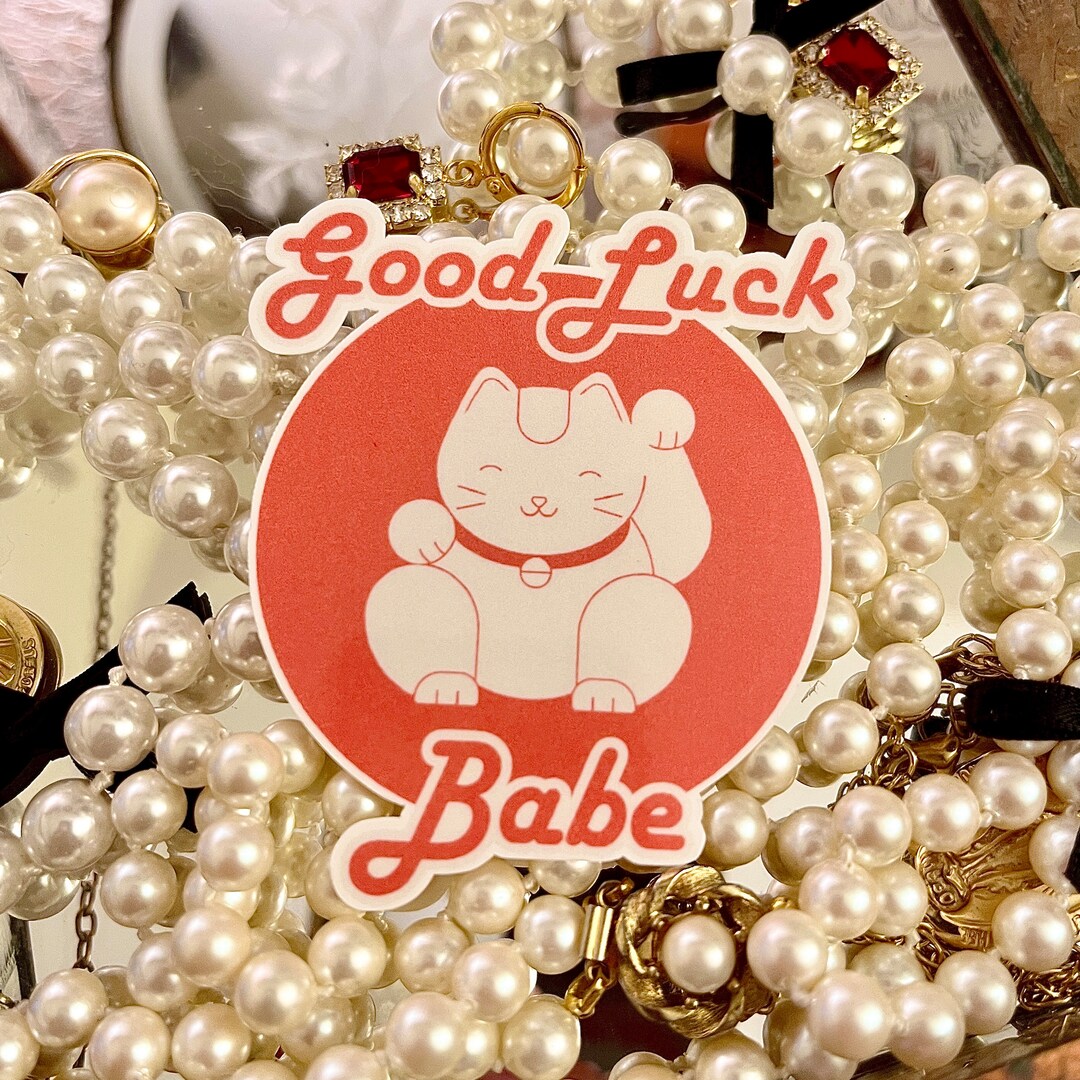 Good Luck Babe Sticker Coquette Sticker, Music Sticker, Chappell Roan ...