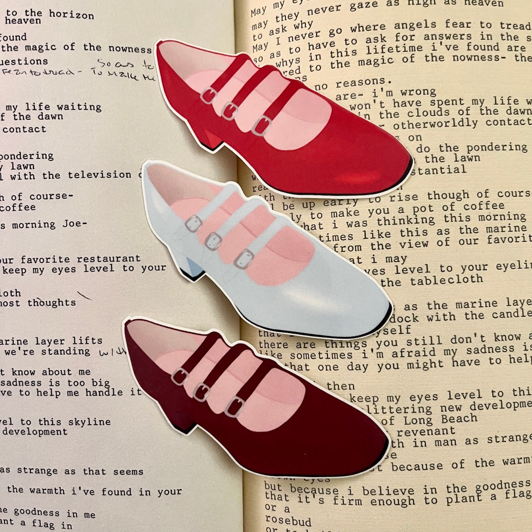 Mary Jane Shoe Sticker Coquette Sticker, Shoe Sticker, Carel Kina ...