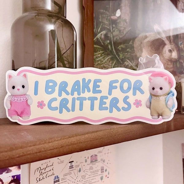 Cute Magnetic Bumper Sticker - Etsy