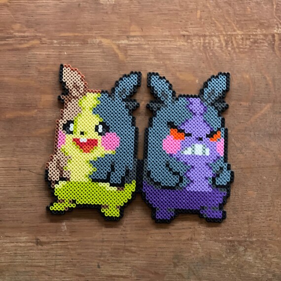 Pokemon Morpeko Perler Bead Art - Etsy