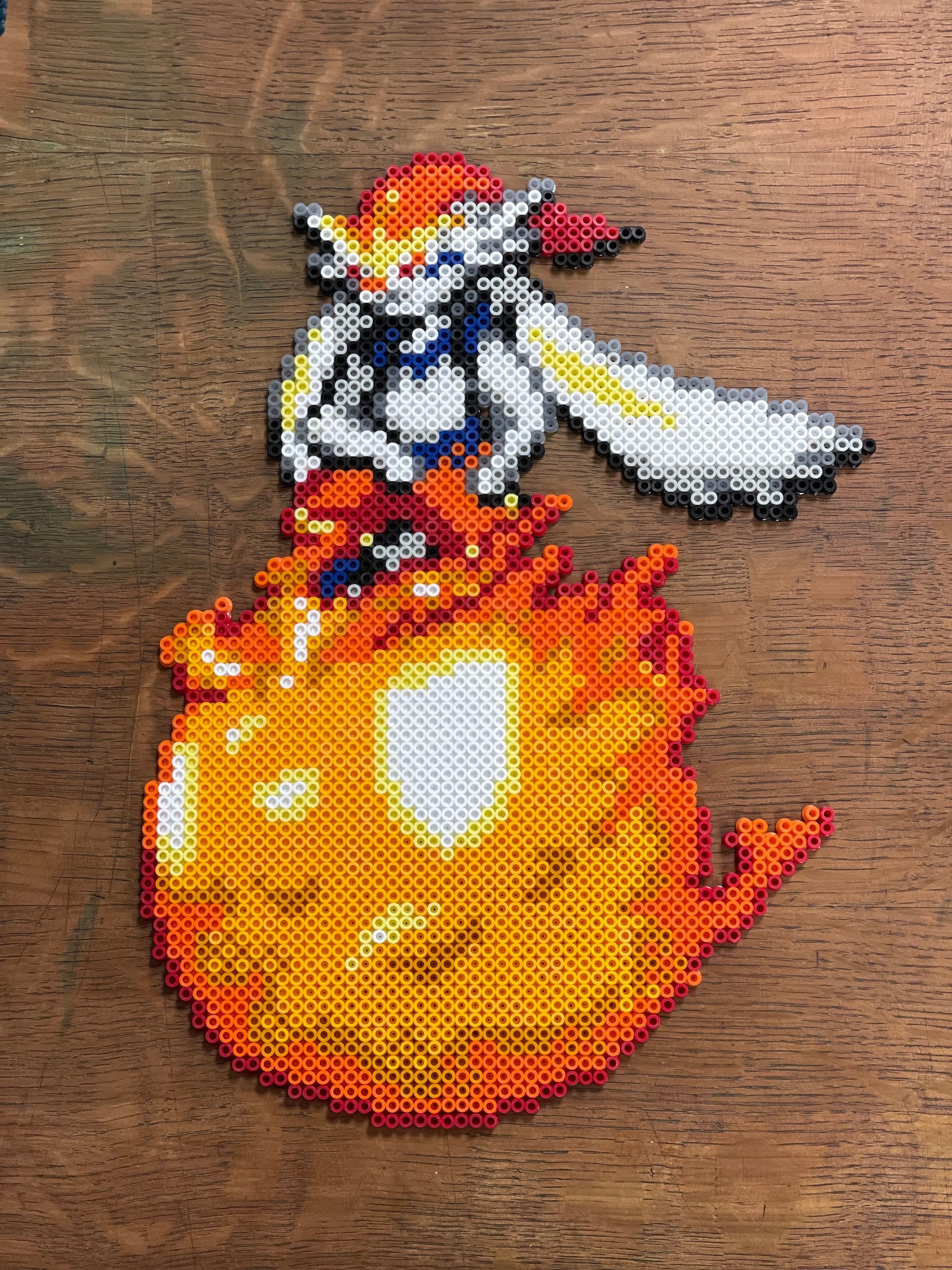 Pokemon Gigantamax Cinderace Perler Bead Art - Etsy