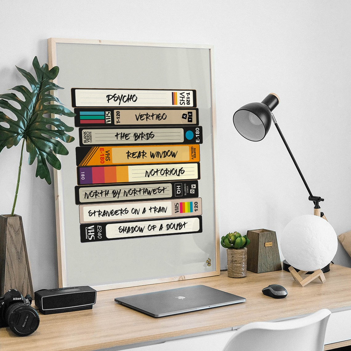 Custom VHS Poster, Retro Movie Poster, Favourite Movie Print, Movie ...
