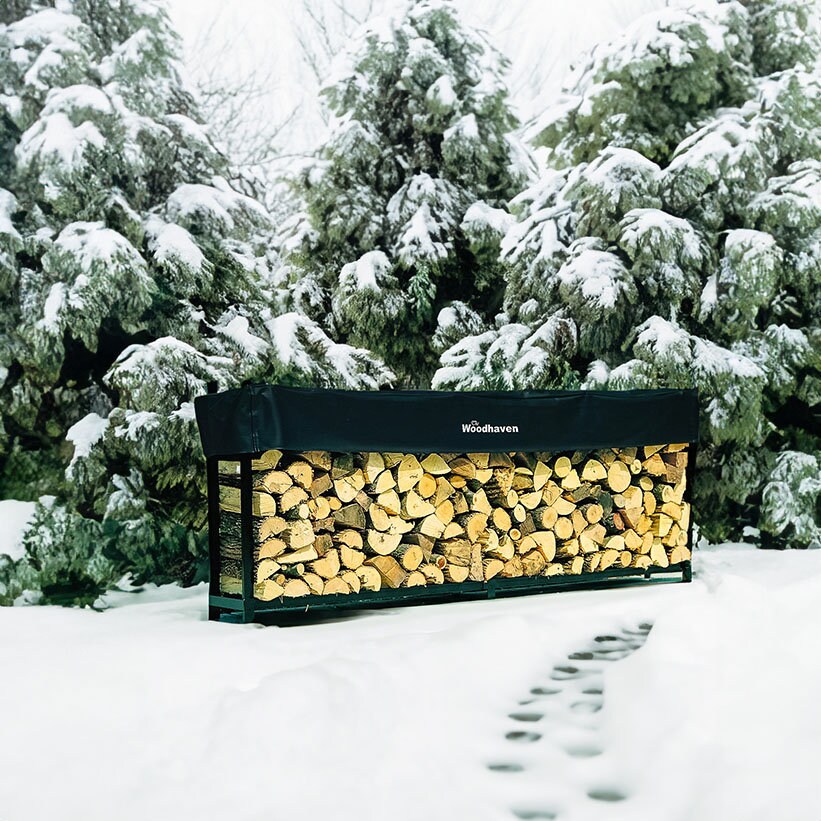The Woodhaven 10ft - 1/2 Cord Plus Firewood Rack - Etsy