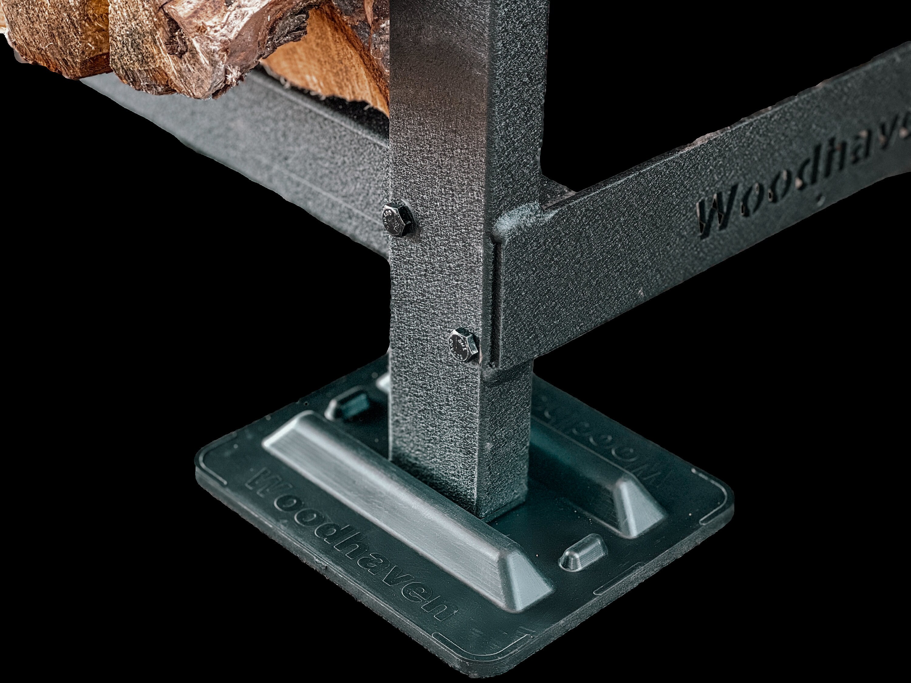 The Woodhaven 2ft Firewood Rack - Etsy
