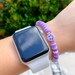 Lavender Stack Preppy Bracelets Trendy Cute Stackable Summer Bracelets