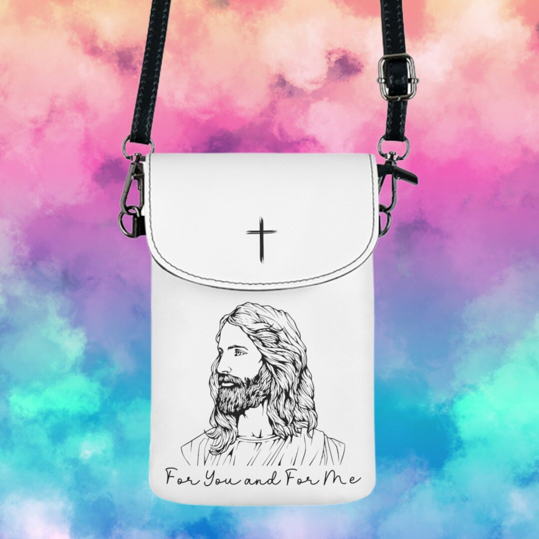 Jesus Small Cell Phone Wallet Christian Cross Cell Phone - Etsy