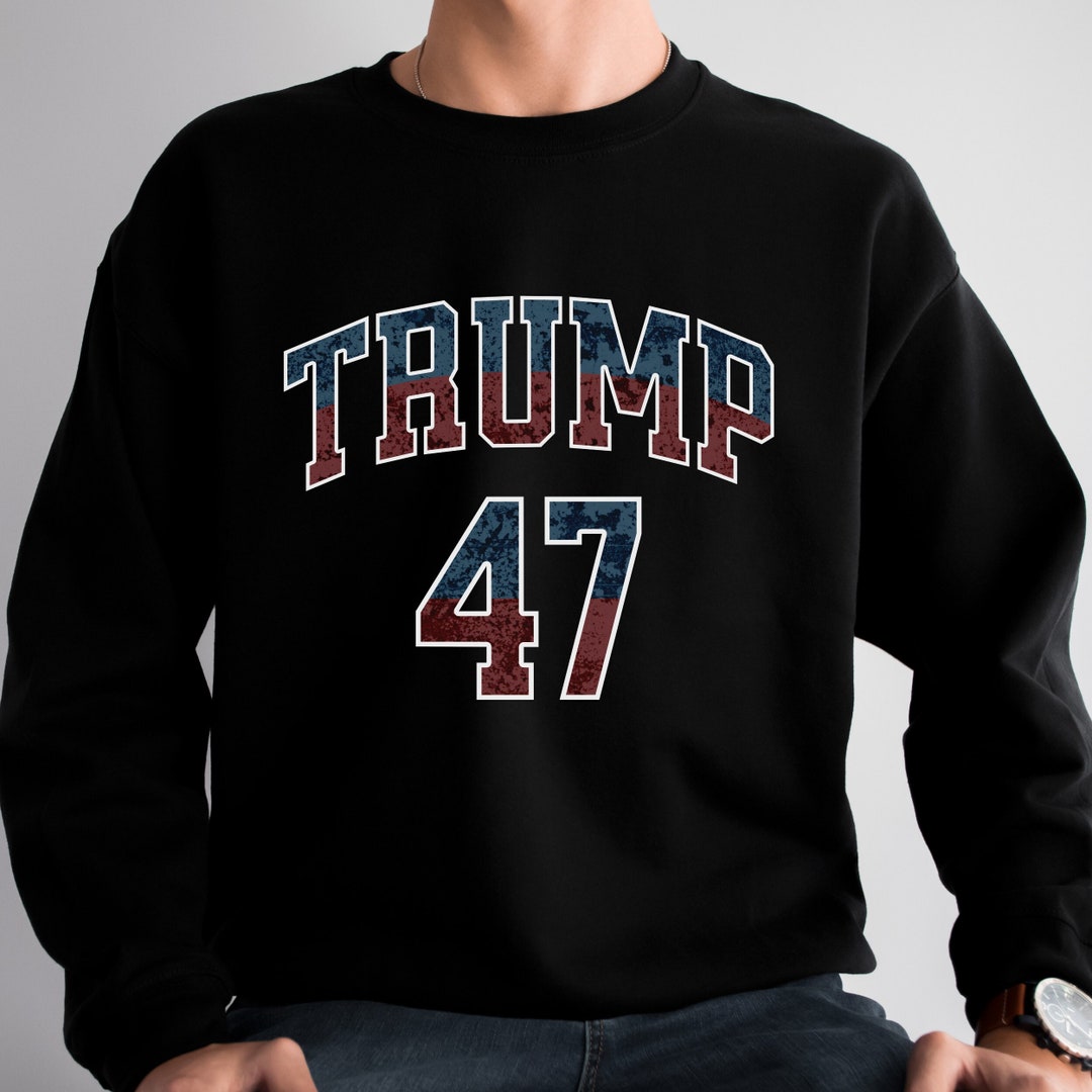 Trump 47 Sweatshirt, Maga Lover Gift, Trump Crewneck, Men's Maga ...