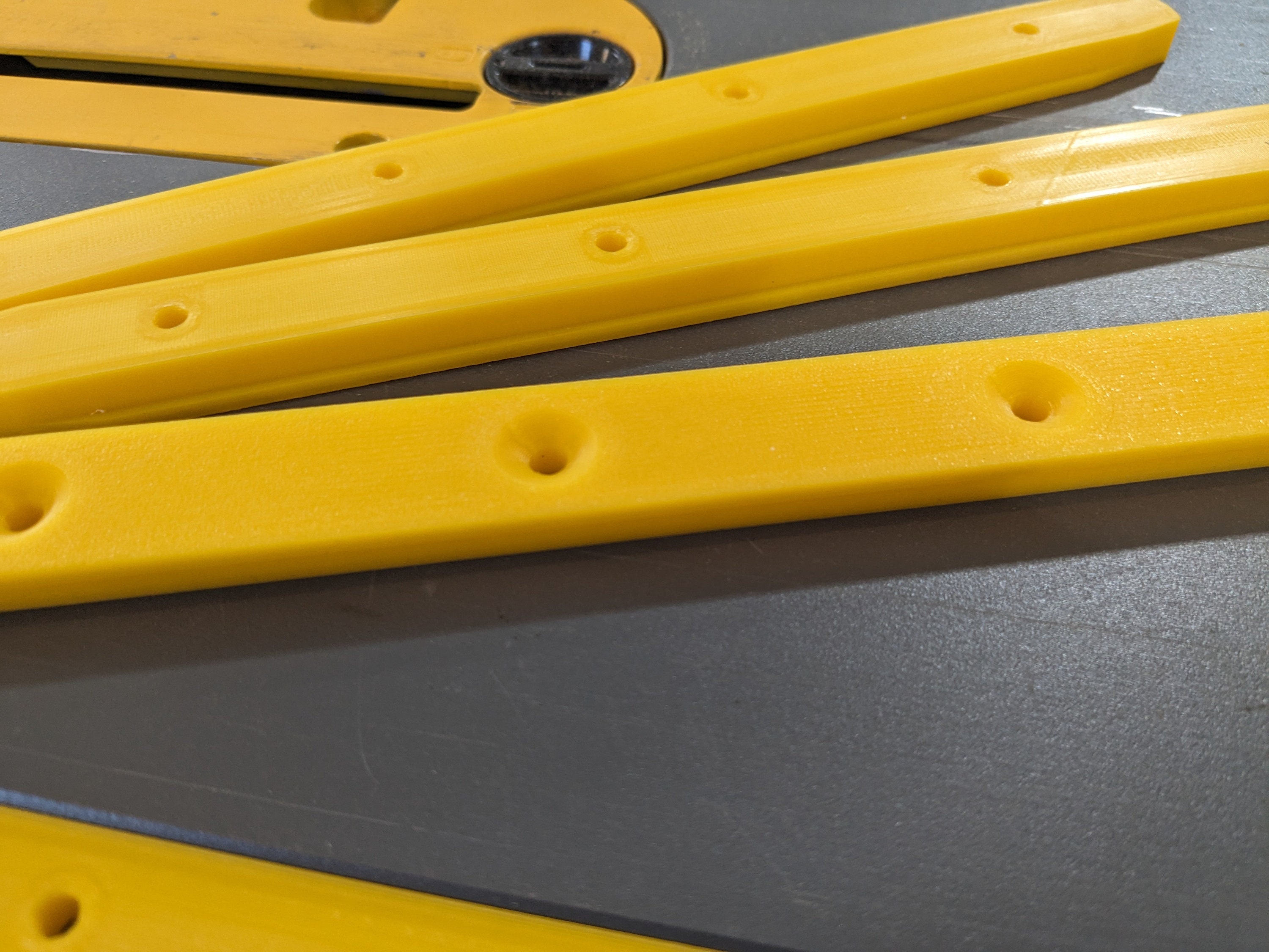 Dewalt Table Saw Miter Bars set of Four T-slot Bars 10.5 DWE7492 ...