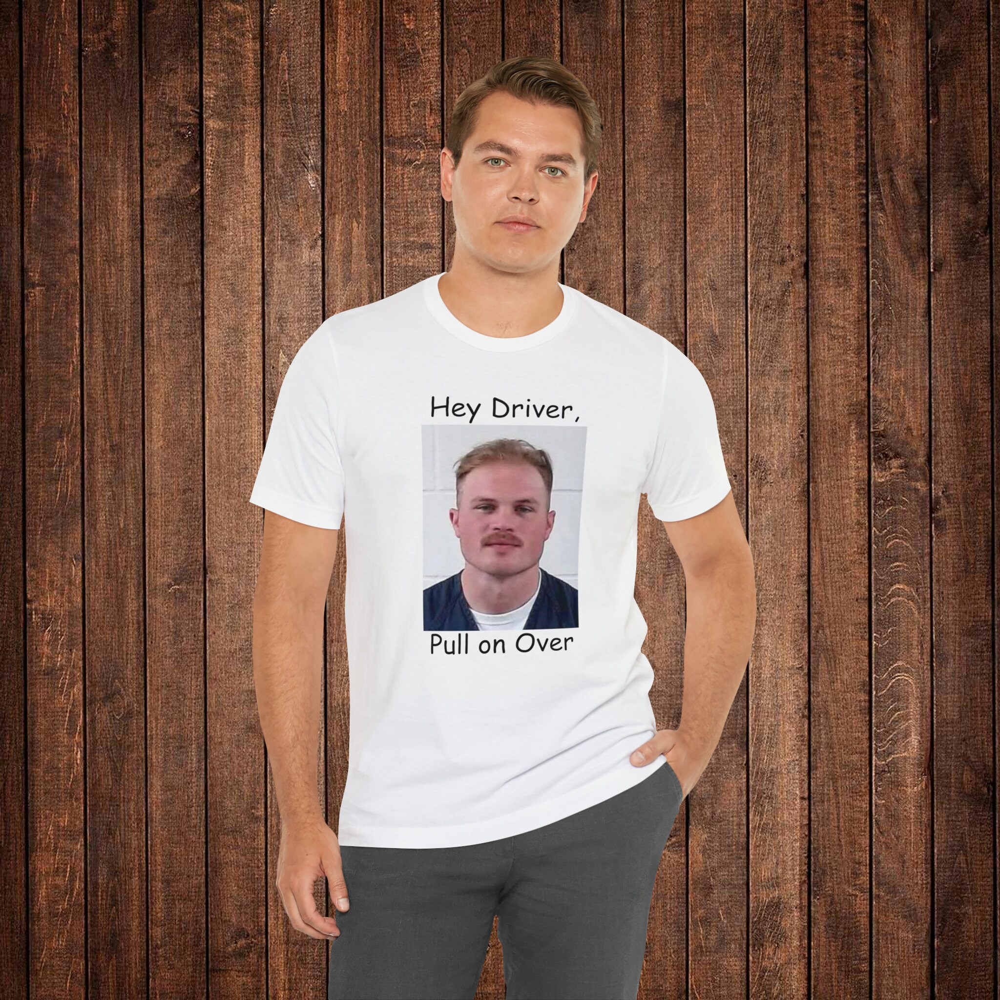 Zach Bryan Mugshot Tee, Viral T-shirt, Hey Driver Shirt, Zach Bryan ...