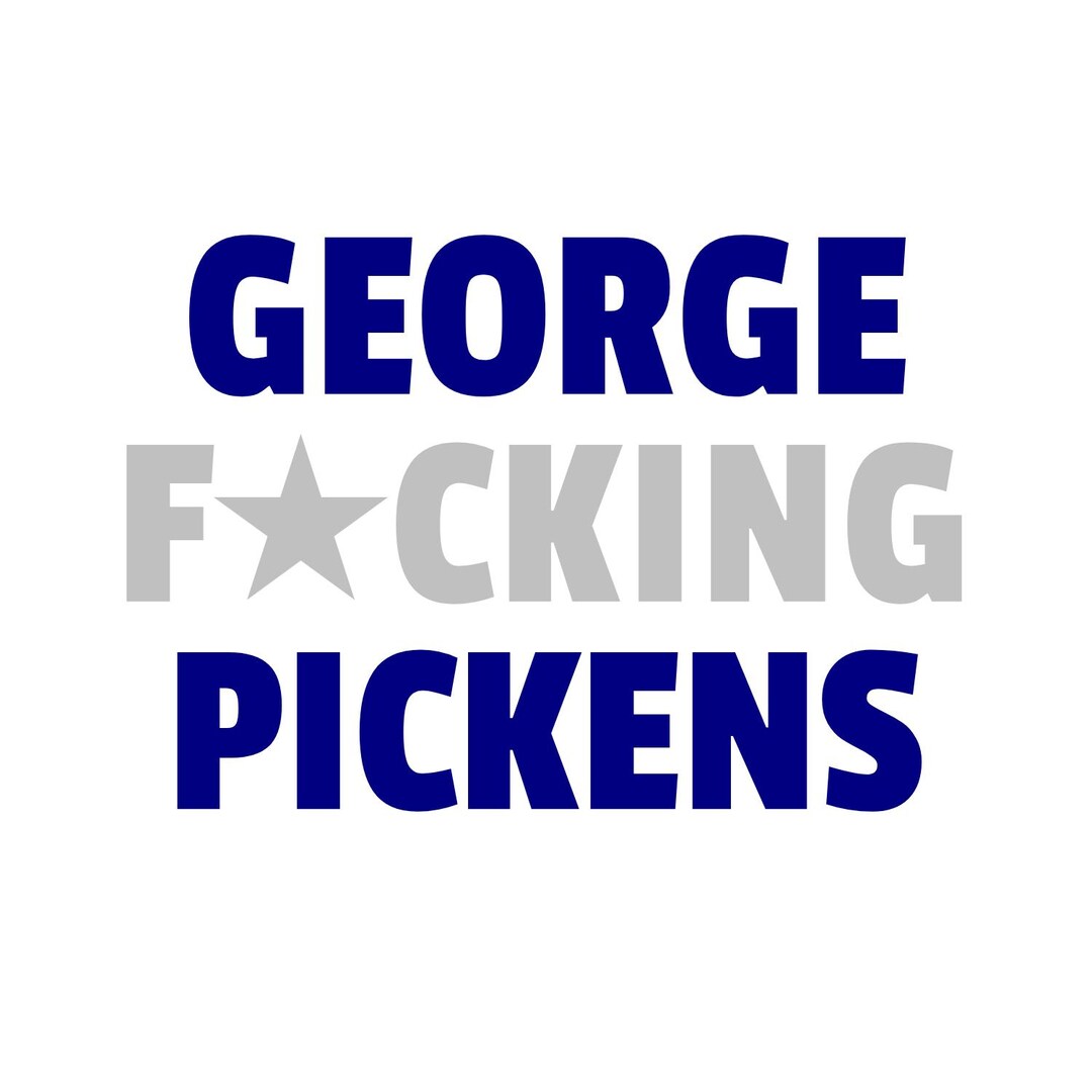 George Pickens Shirt, Cowboys T Shirt, Dallas Football, Gift for ...