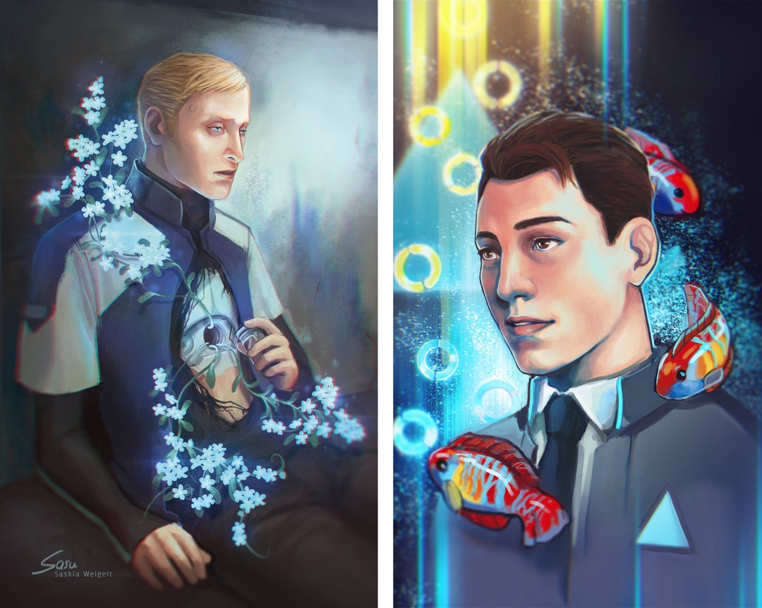 Detroit Become Human DBH Simon Connor Print - Etsy