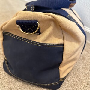 Vintage G.H. Bass Duffel Bag - Etsy