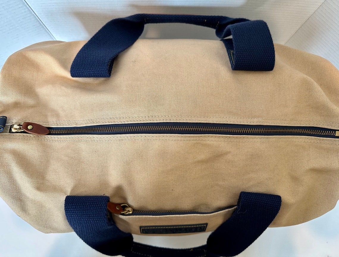Vintage G.H. Bass Duffel Bag - Etsy