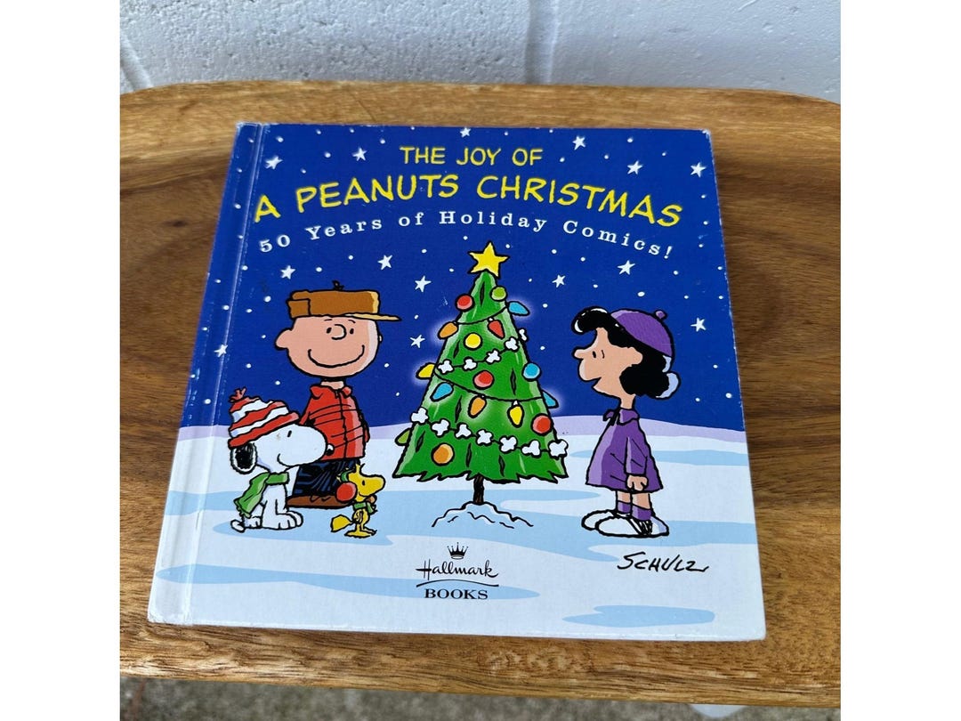 The Joy of a Peanuts Christmas, 50 Years of Holiday Comics - Etsy