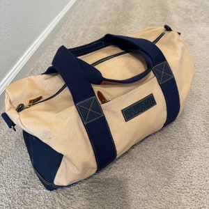 Vintage G.H. Bass Duffel Bag - Etsy