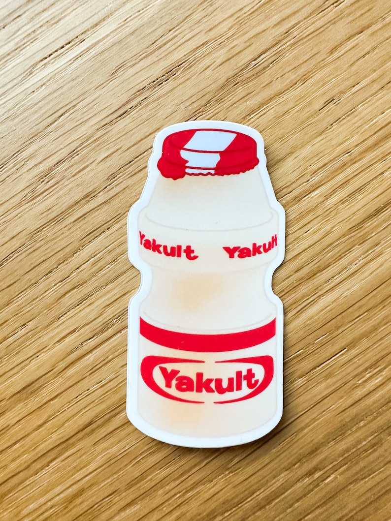 Korean Yakult Yogurt Drink Laptop Sticker Decal - Etsy