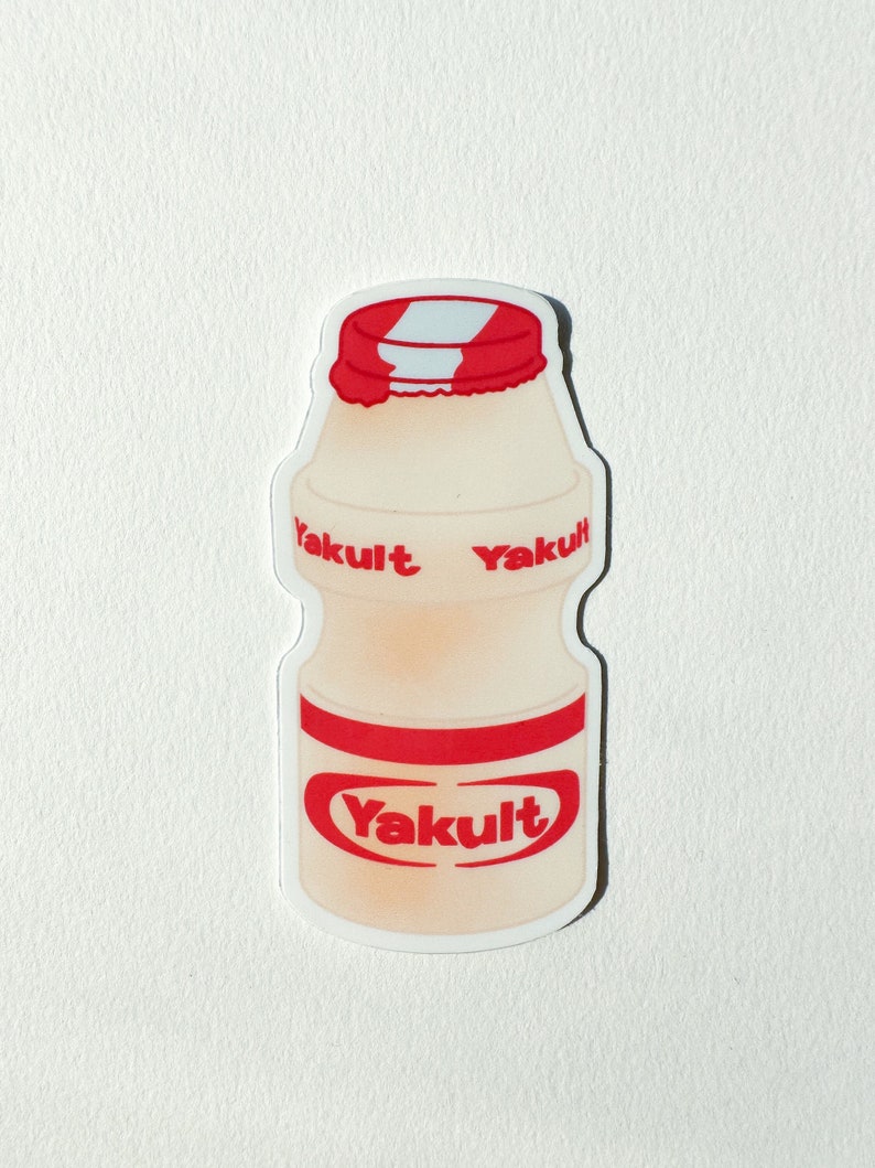 Korean Yakult Yogurt Drink Laptop Sticker Decal - Etsy