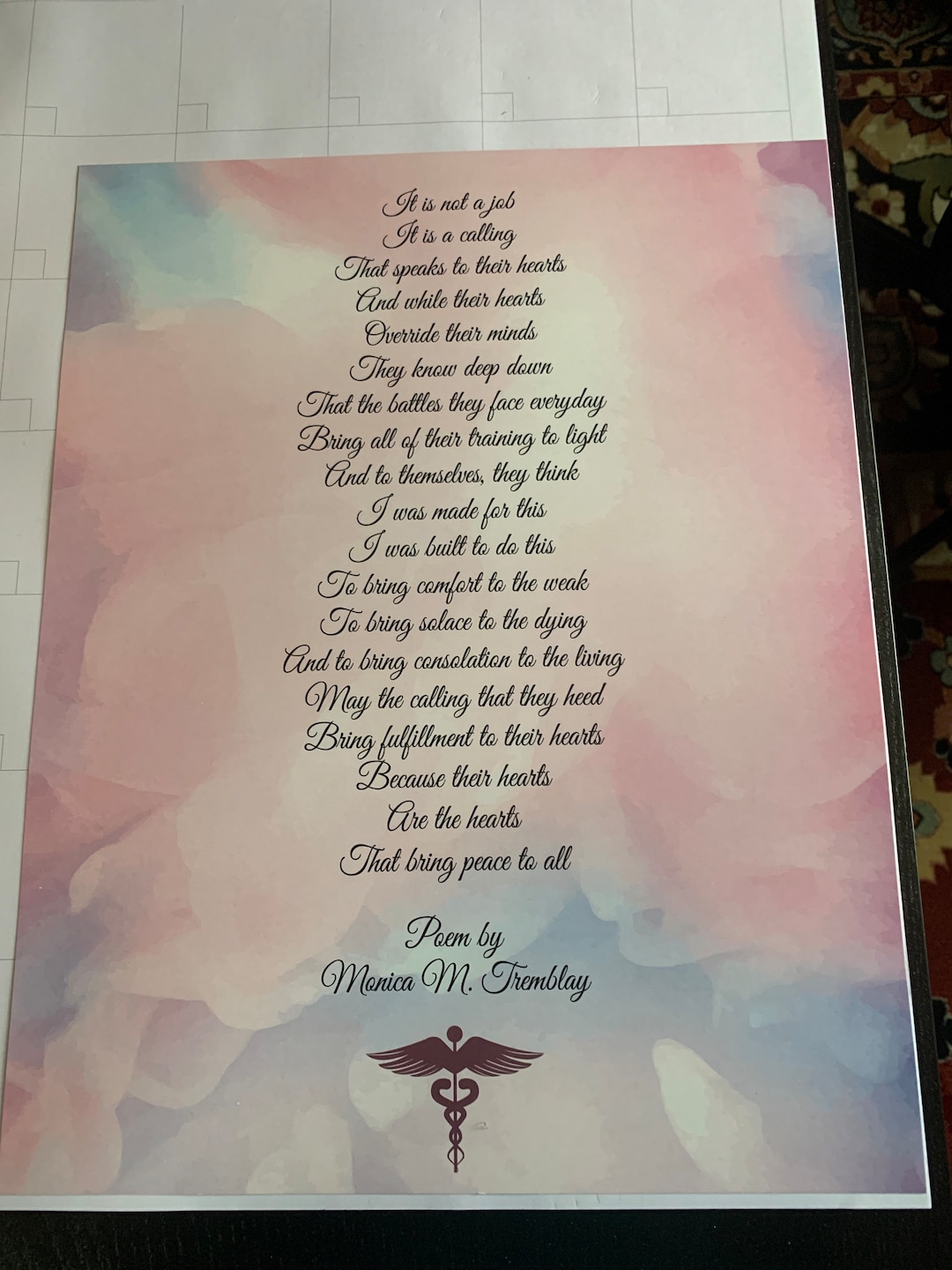 Nurse’s Poem - Etsy