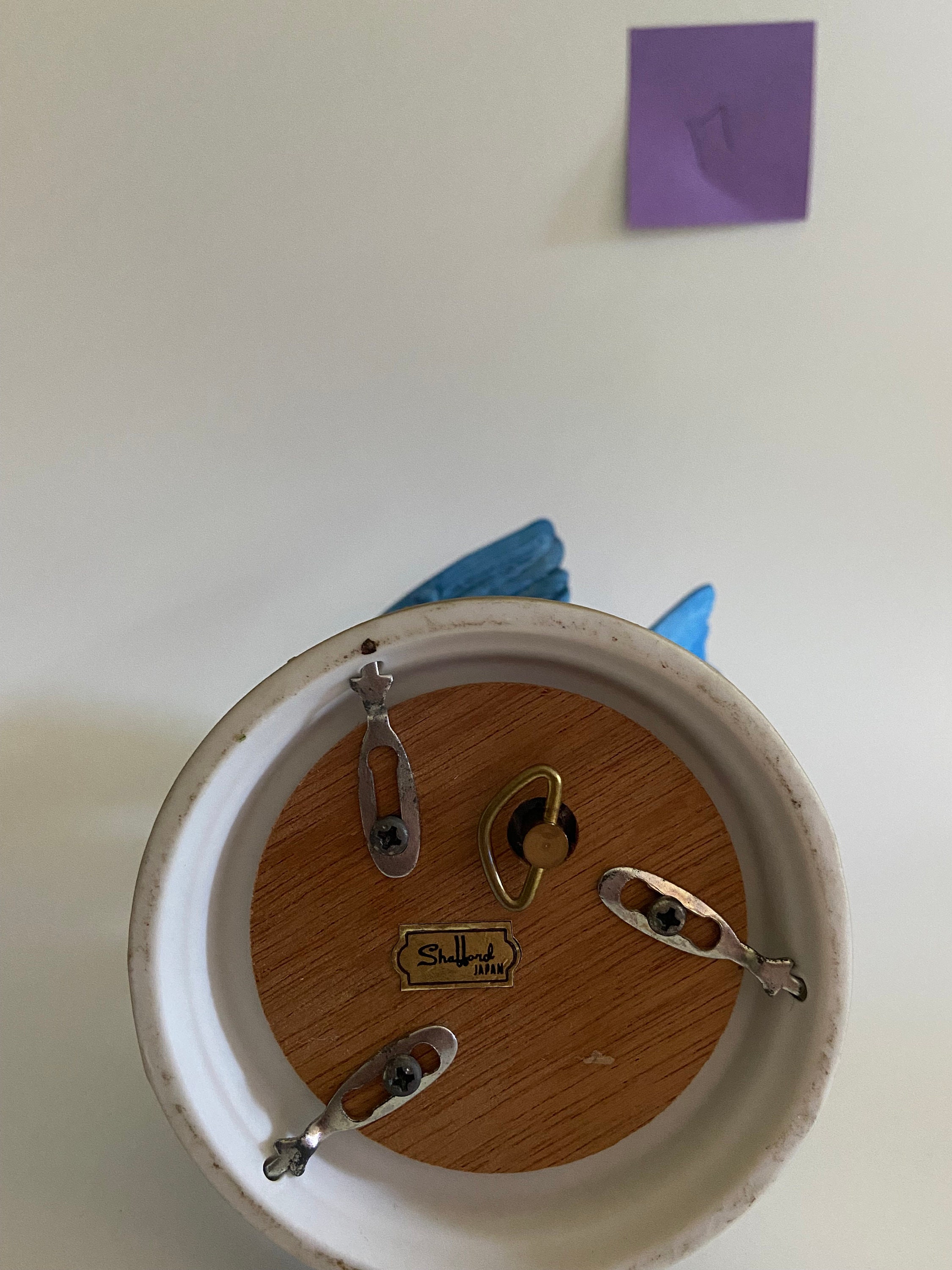 Vintage Shafford Japan Blue Bird Music Box - Etsy